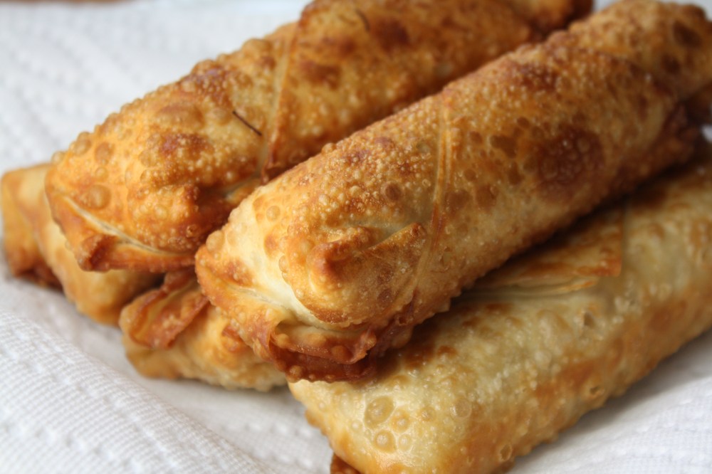 Corned Beef and Cabbage Egg Rolls | The Gourmand Mom